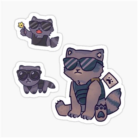 Chewie Chibi Pack Sticker For Sale By Lockxd Redbubble