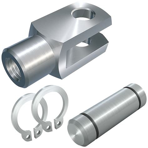Clevis Joints Similar To Din 71751 With Bolt With Grooves And