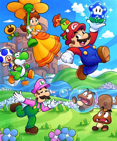 Bubble Luigi Danbooru
