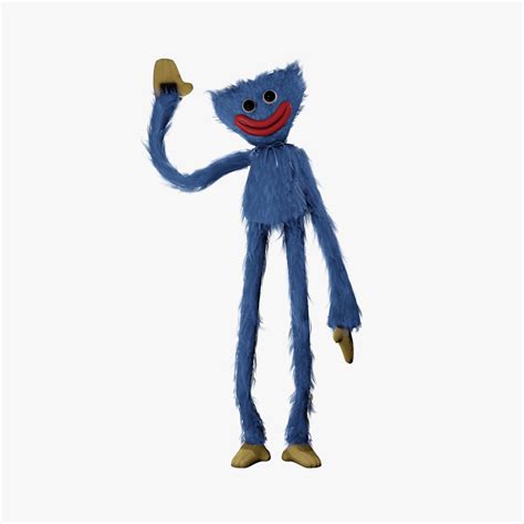 Huggy Wuggy 3d Model