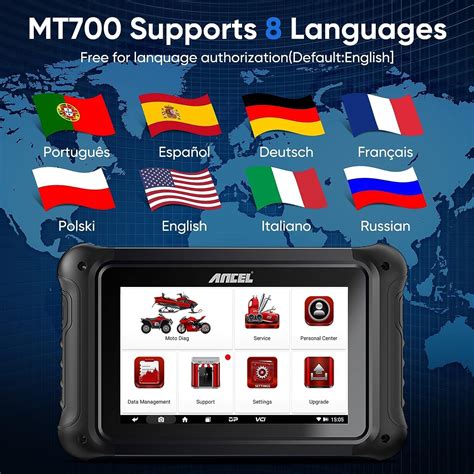 Ancel Mt700 Motorcycle Diagnostic Tool User Manual