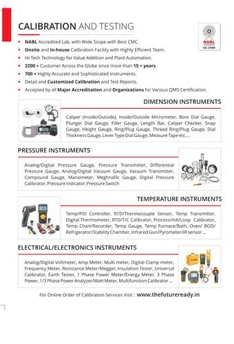 Rtd Sensor Calibration Services At ₹ 450 Sample In Ahmedabad Id