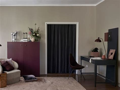 Tikkurila Minerals 2018 Kolory: V484 Driftwood, M425 Beetroot, S471 ...