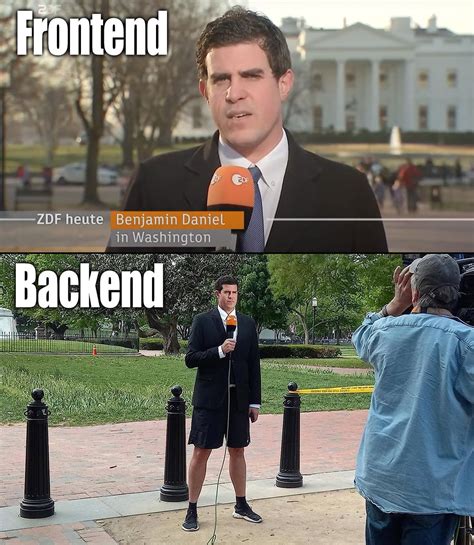 frontend backend r programmerhumor