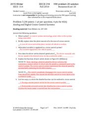 25 Why Should The Analog Output Signal Of The Summing Amplifier Inverting Adder Course Hero