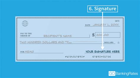 How To Write A Check With Visuals GOBankingRates