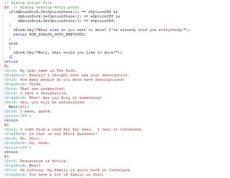 Jumping Between Dialogs Game Design With AGS