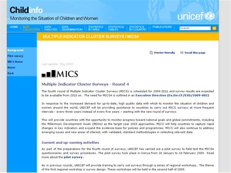 Ppt Multiple Indicator Cluster Surveys Survey Design Workshop