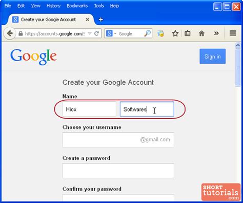Open New Gmail Account