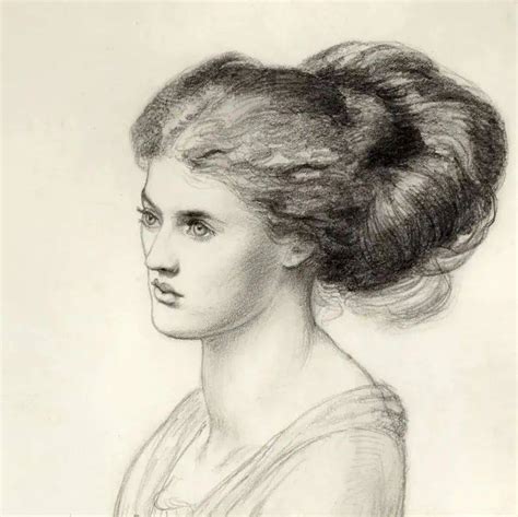 19世纪最有个性的英国画家兼诗人——罗塞蒂女性拉斐尔作品