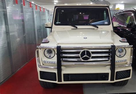 天津港展廳，2017款奔馳g550美規版，現車報價205萬 每日頭條