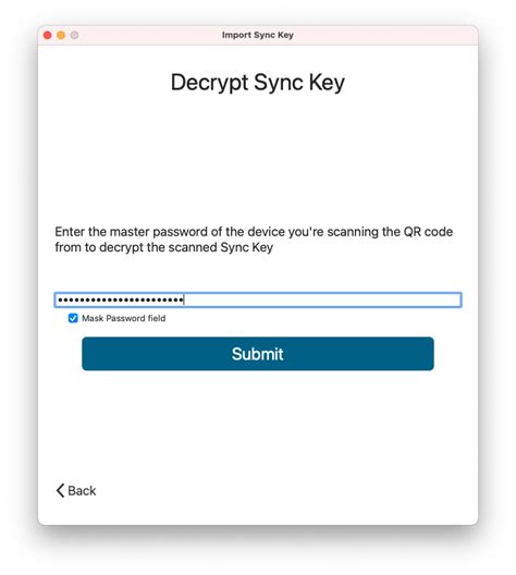 Codebook Help Decrypting A Sync Key