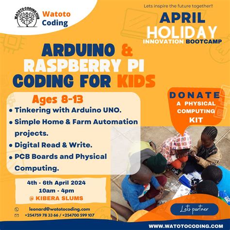Techforgood Educationforall Socialimpact Arduinobootcamp Kiberaslum Partnershipopportunity
