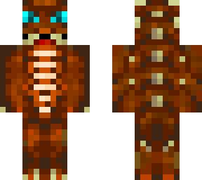 Copper Dragon Minecraft Skin