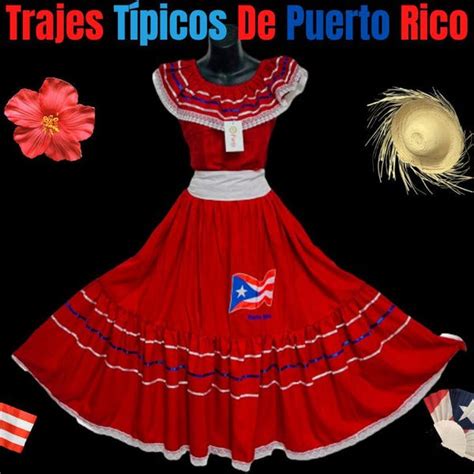 Puerto Rican Traditional Clothing For Women Etsy