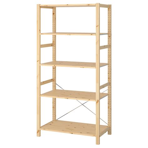 Ivar Shelf Unit Pine 35x1958x7012 Ikea