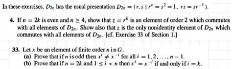 Solved This Is An Abstract Algebra Question Please Don T Chegg Com