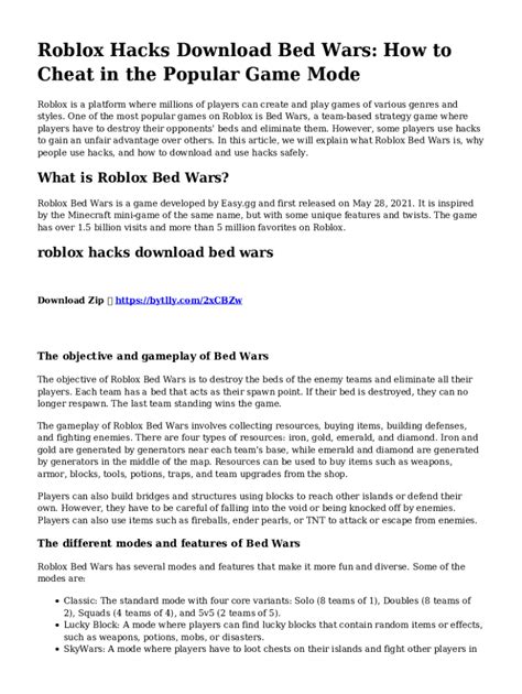 Fillable Online List Of All Roblox Bedwars Commands Custom Match Fax Email Print PdfFiller