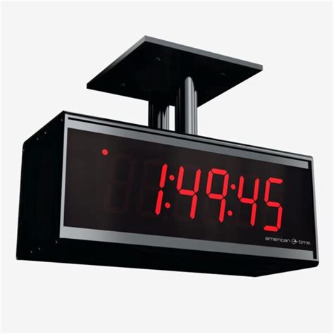 Wi Fi Synchronized Digital Wall Clocks American Time