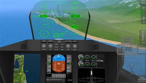 Fighter Jet Cockpit Hud