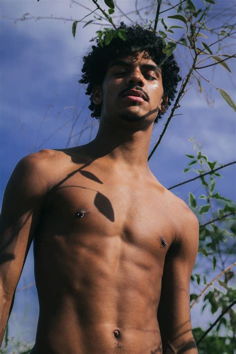 Image Tagged With Men Portrait Muscle Black Man Beauty Black In Colors On Tumblr