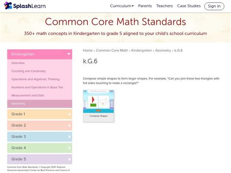 Splash Learn Compose Shapes Interactive For Pre K Kindergarten