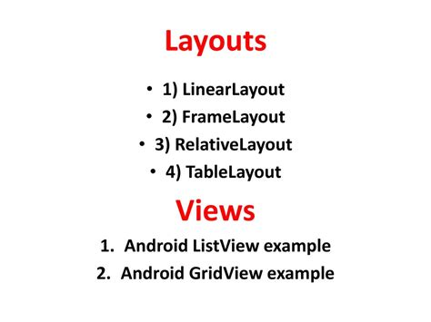 Cmpe419 Mobile Application Development Ppt Download