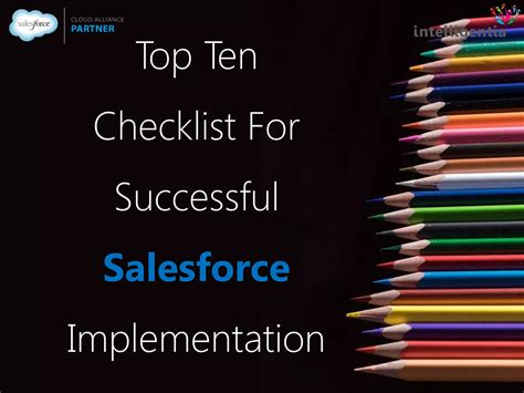 Top 10 Checklist For Successful Salesforce Implementation Pdf
