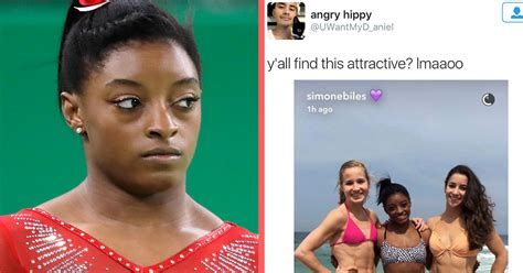 Simone Biles Gets Body Shamed For Abs ATTN