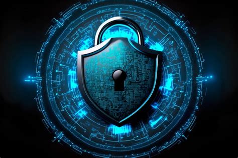 Premium Photo Privacy Data Protection Technology Concept Generative Ai