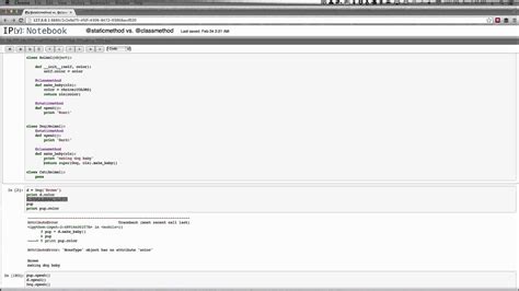 Staticmethod Vs Classmethod Youtube