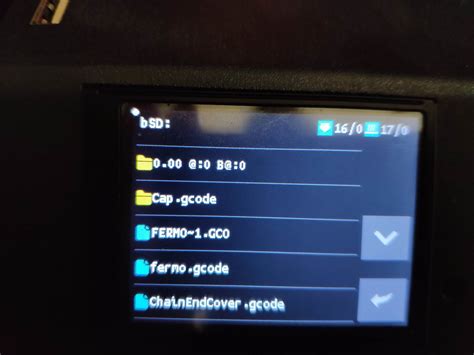 Bug Wrong File List Navigating On Onboard Sd · Issue 2414 · Bigtreetechbigtreetech