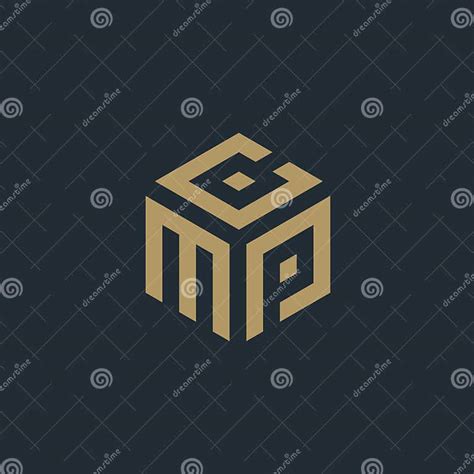 Design Do Logotipo Do Cubo Mcp De Letra Ilustração Stock Ilustração De Projeto Projetos
