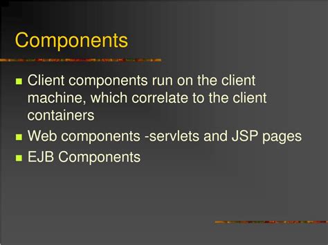 ppt introduction to j2ee architecture powerpoint presentation free download id 751811