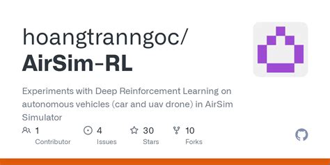 GitHub Hoangtranngoc AirSim RL Experiments With Deep Reinforcement Learning On Autonomous