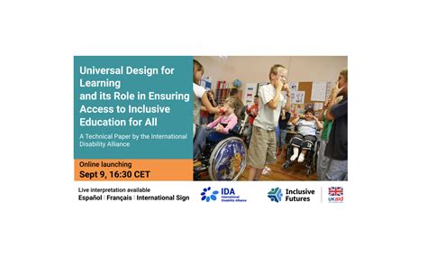 Universal Design For Learning Udl And Its Role In Ensuring Access To Inclusive Education For