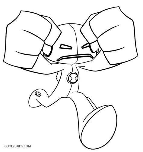 Coloring And Drawing Omnitrix Ben 10 Coloring Pages