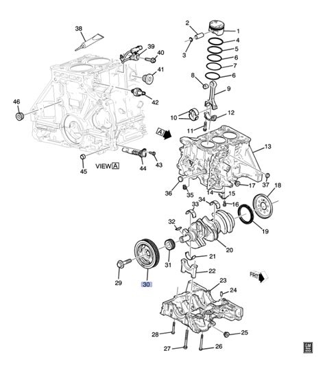 Gm Chevrolet순정부품 The Nextnew Spark 크랭크 샤프트 풀리