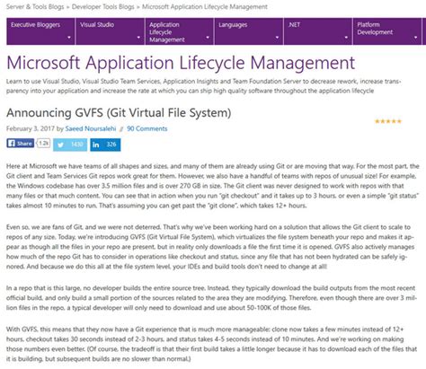 Microsoft Gb Git Gvfs Gigazine