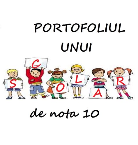 Lumea Lui Scolarel Portofoliul Clasei De Elevi