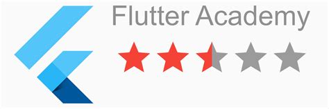 How To Implement A Rating Bar In Flutter By Sébastien Remy Medium