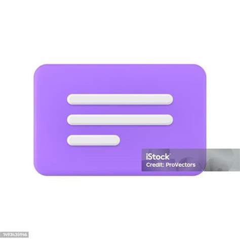 문자 메시지 직사각형 채팅 거품 보라색 버튼 사이버 공간 통신 3d 아이콘 현실적인 벡터 3차원 형태에 대한 스톡 벡터 아트 및 기타 이미지 3차원 형태 풍선 메시지