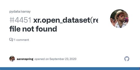 Xropendatasetremoteurl File Not Found · Issue 4451 · Pydataxarray · Github