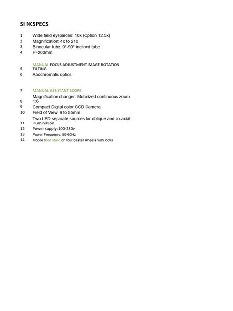 Comparison Microscope Pdf