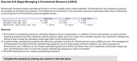 solved exercise 6 6 algo managing a constrained resource
