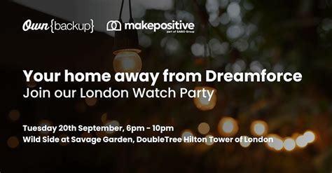 Magdalena Fast On Linkedin Dreamforce 2022 Watch Party London Wild Side At Savage Garden