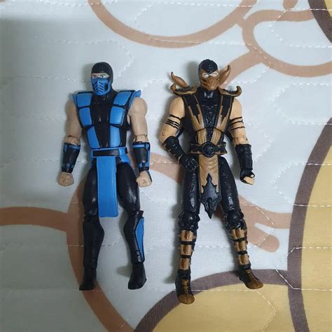 Figures Dolls 모탈컴뱃 피규어 인형 서브제로 스콜피온 On Bunjang Global Site