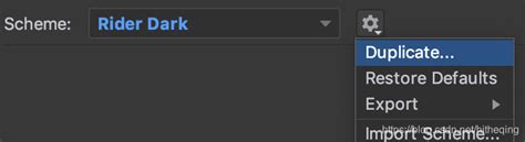 Rider的使用，c开发利器rider C Csdn博客