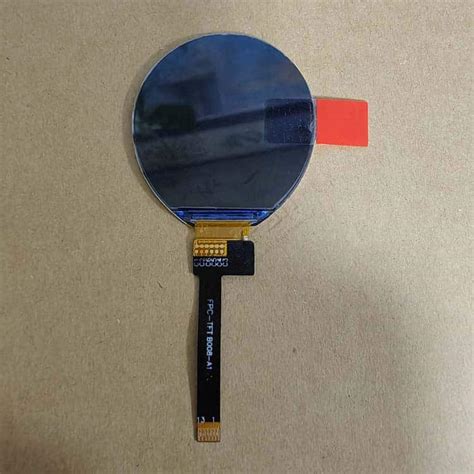 1 3 Inch Round TFT LCD Screen 360x360 Graphic Display Module