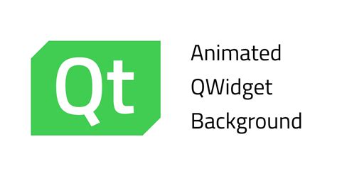 Qwidget Animated Background Medium